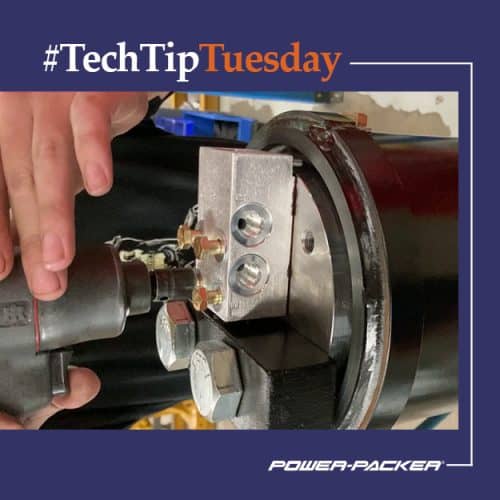 Tech Tip Tuesday: Repair Manifold Block on Stabilization Legs